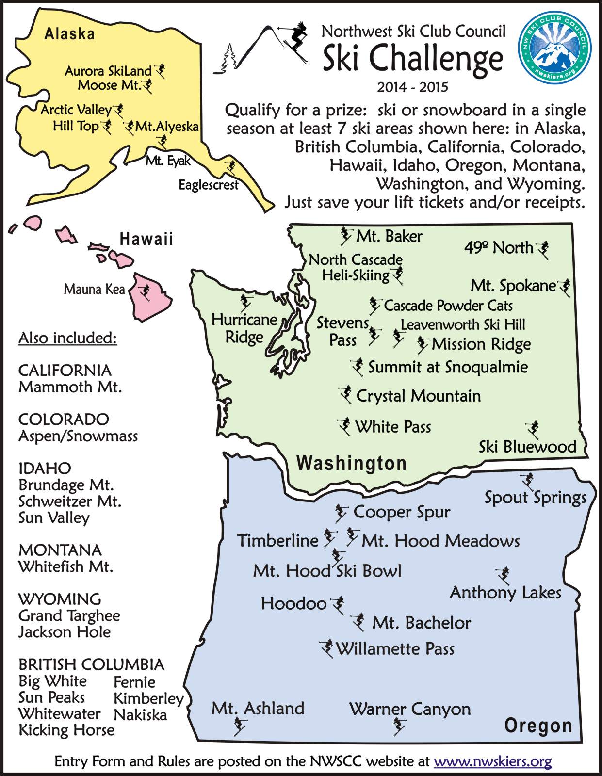 Trips - Mountain Highs Snowsports Club, Portland, Oregon ski club
